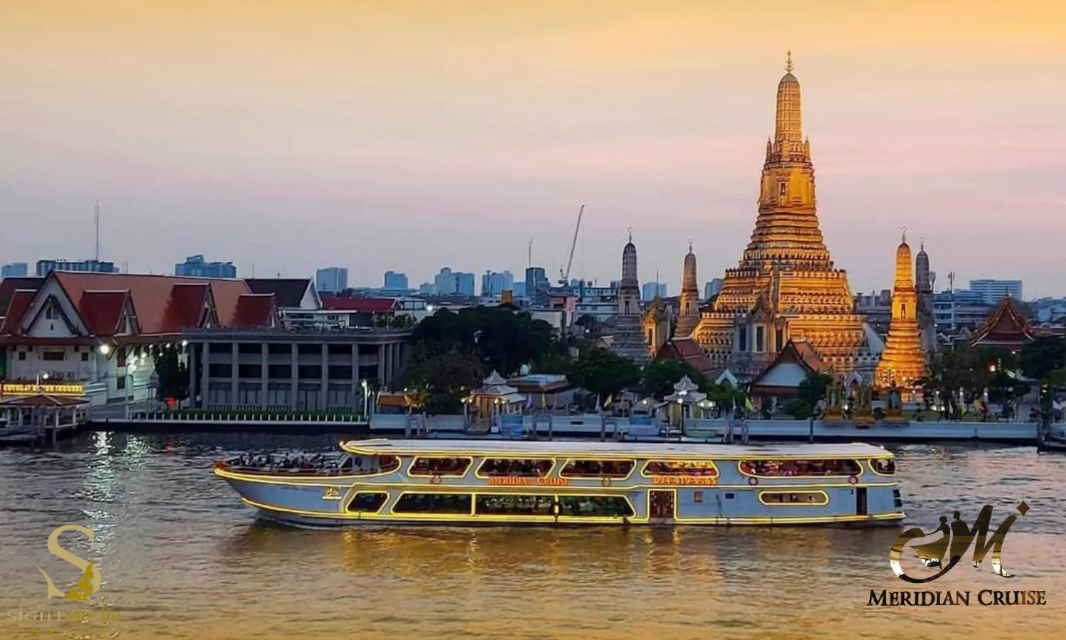 Dinner Cruise by Meridian Cruise Twilight Sunset - Thailand's Premier ...